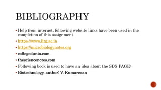 SDS PAGE assignment.pptx