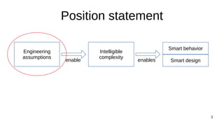 On the Role of Assumptions in Engineering Smart Systems | PPT