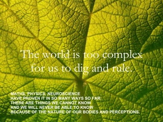 States of Artificial Disasters: the path to Crisis | PPT