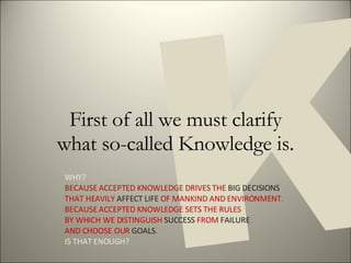 States of Artificial Disasters: the path to Crisis | PPT