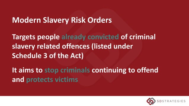 Australian Modern Slavery Act - explainer | PPTX
