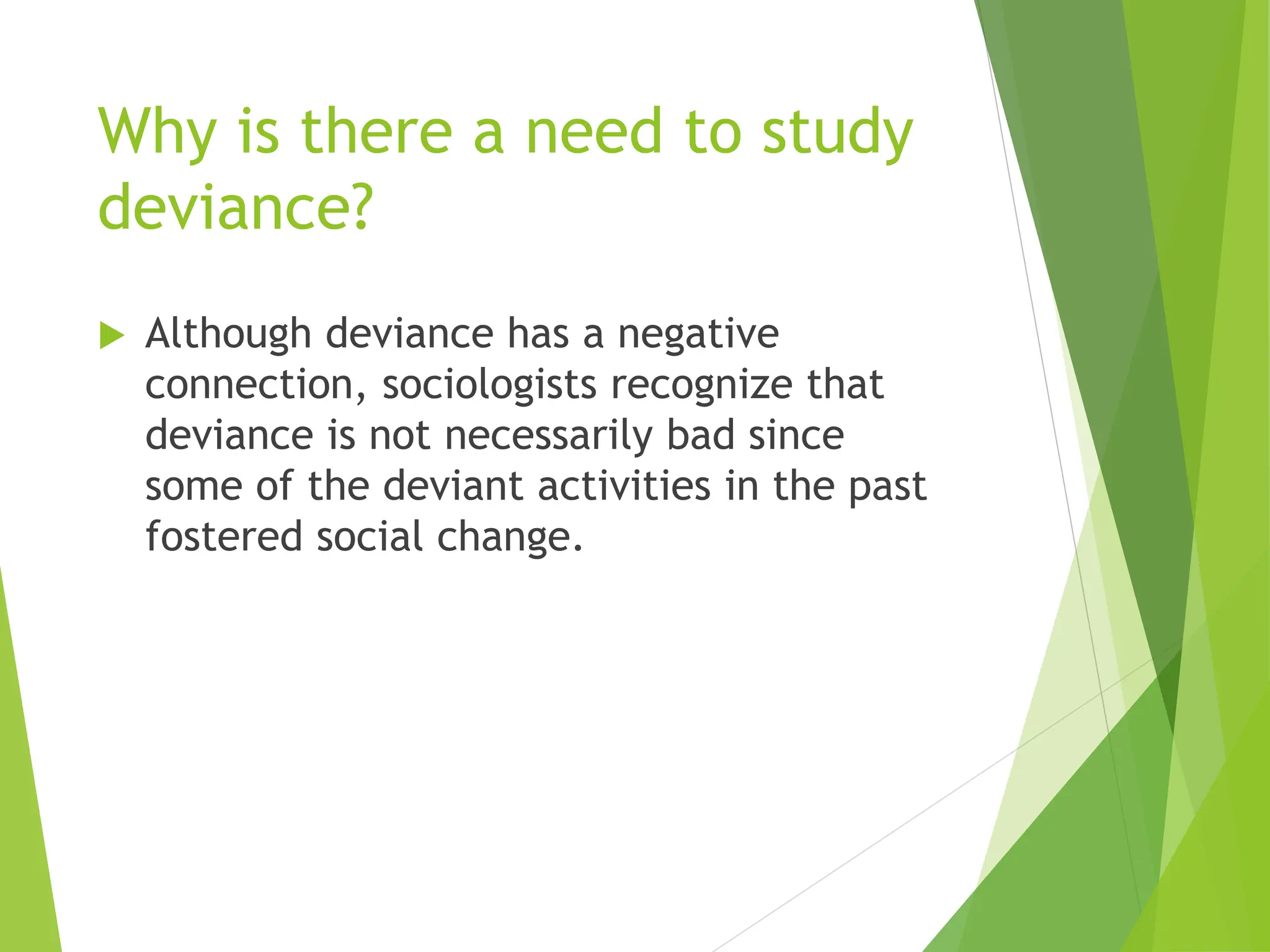 SDSW Week 1-3 Introduction to Social Deviancy and Types of Deviance.pptx