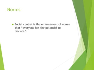 SDSW Week 1-3 Introduction to Social Deviancy and Types of Deviance.pptx