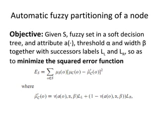 模糊决策树—Soft decision tree | PPT | Computer Software and Applications | Computing