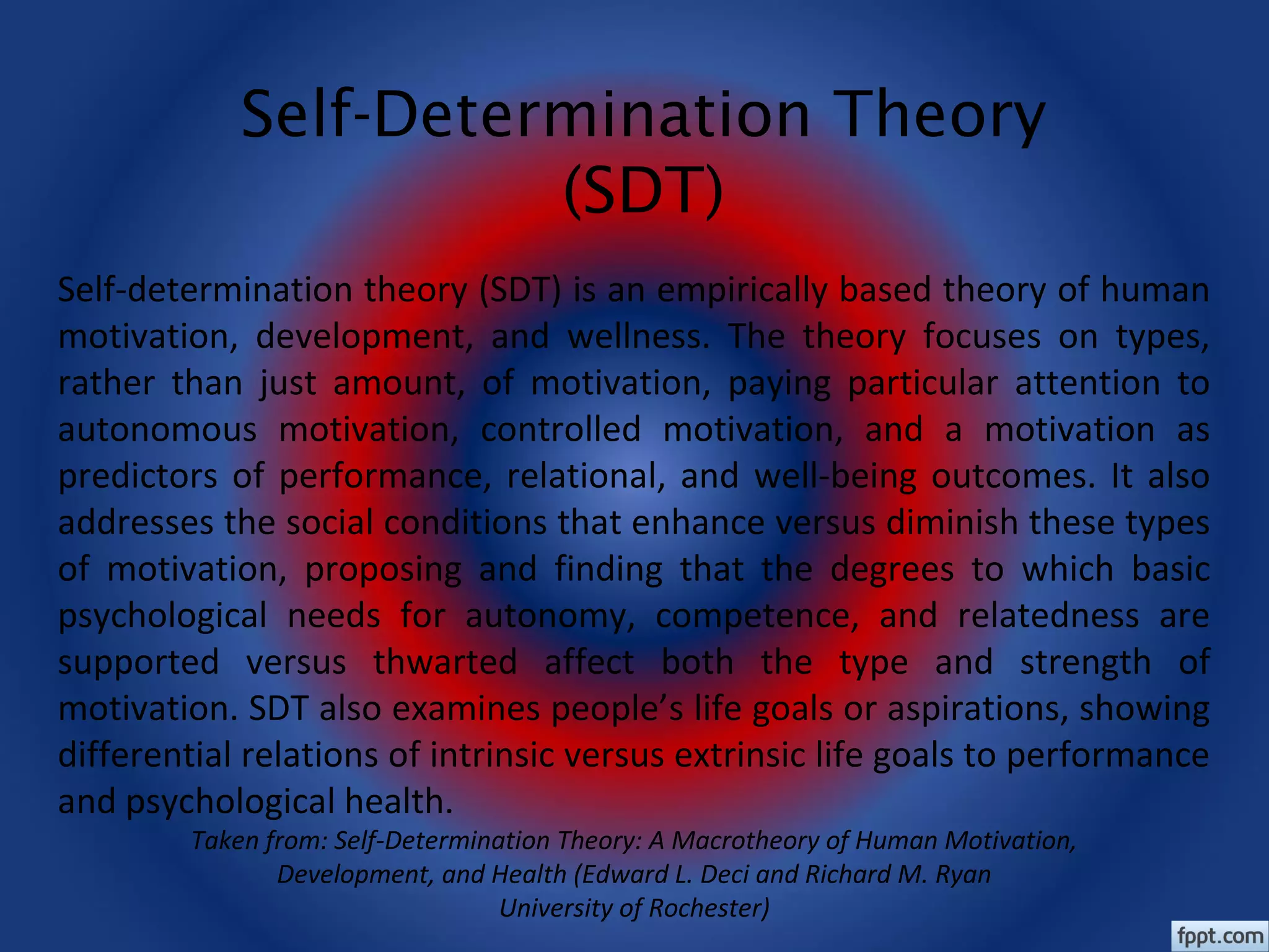 SDT | PPT