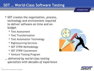 Introducing Software Development Technologies | PPT