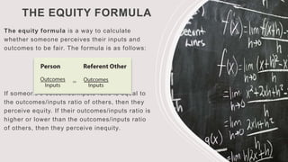 Self- Determination Theory , Equity Theory of Motivation ...