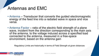 Antenna Calibration for Electromagnetic Compatibility (EMC) Testing | PDF