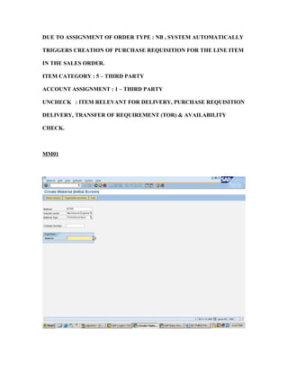 SD third party sales order | DOC