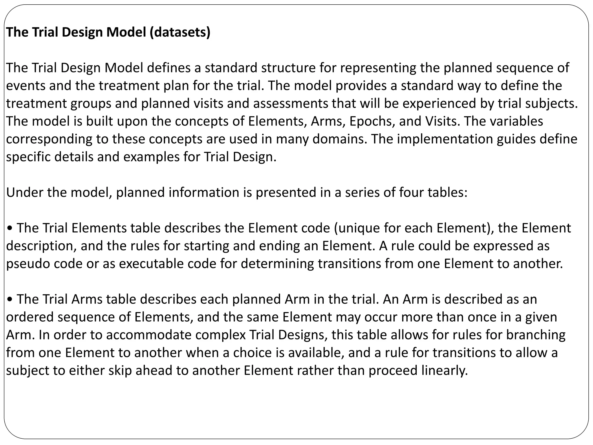 SDTM (Study Data Tabulation Model) | PPTX