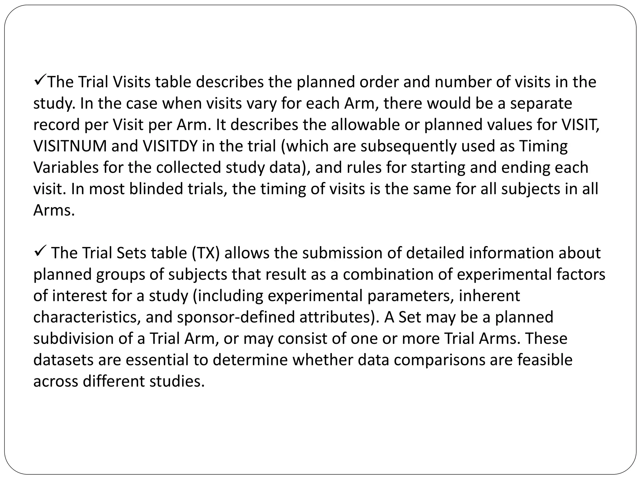 SDTM (Study Data Tabulation Model) | PPTX