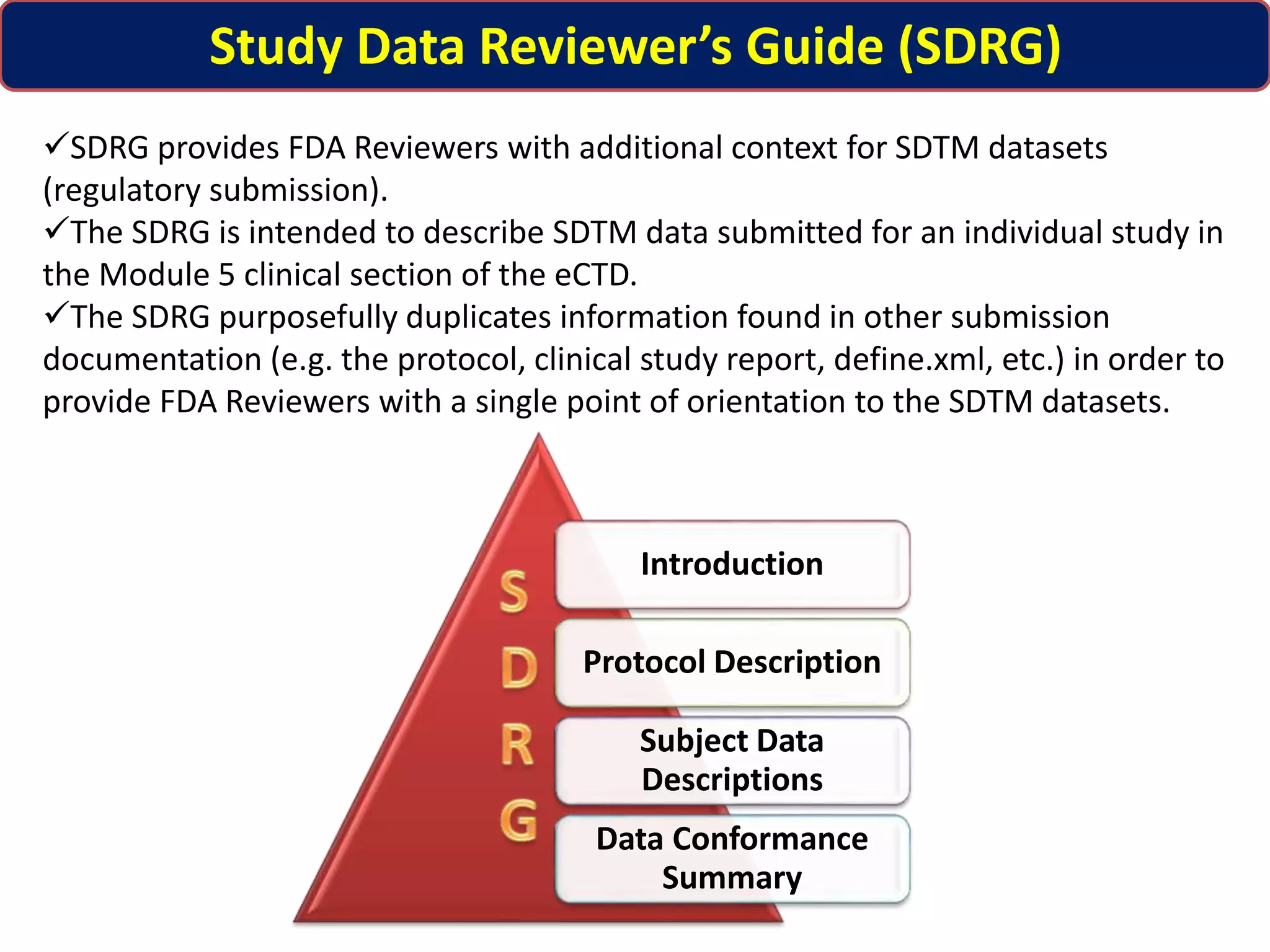 SDTM (Study Data Tabulation Model) | PPTX