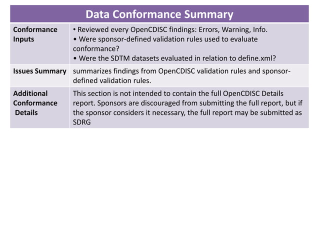 SDTM (Study Data Tabulation Model) | PPTX