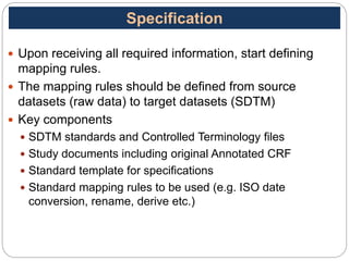 SDTM (Study Data Tabulation Model) | PPT