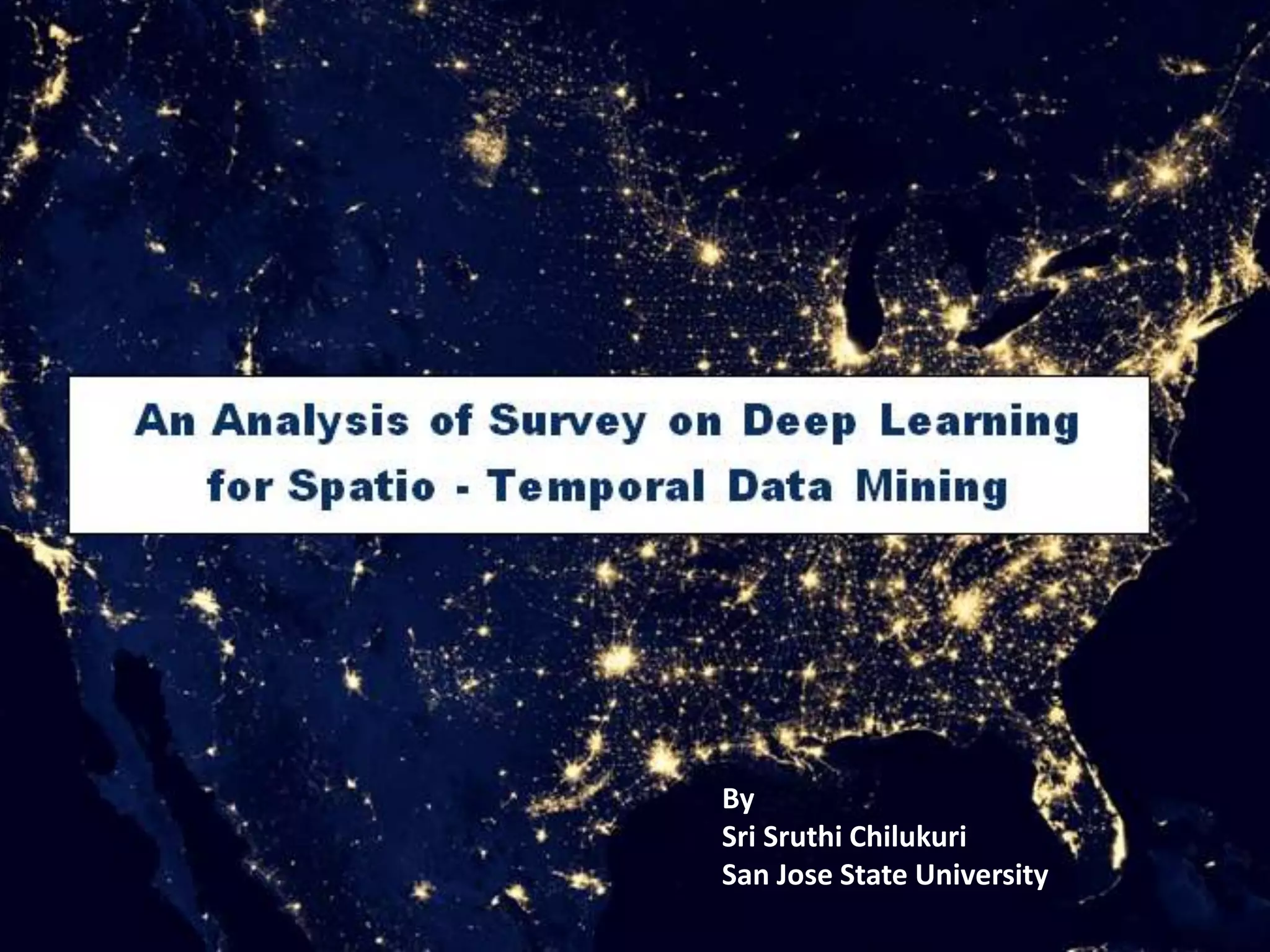 Spatio Temporal Data Mining Pptx