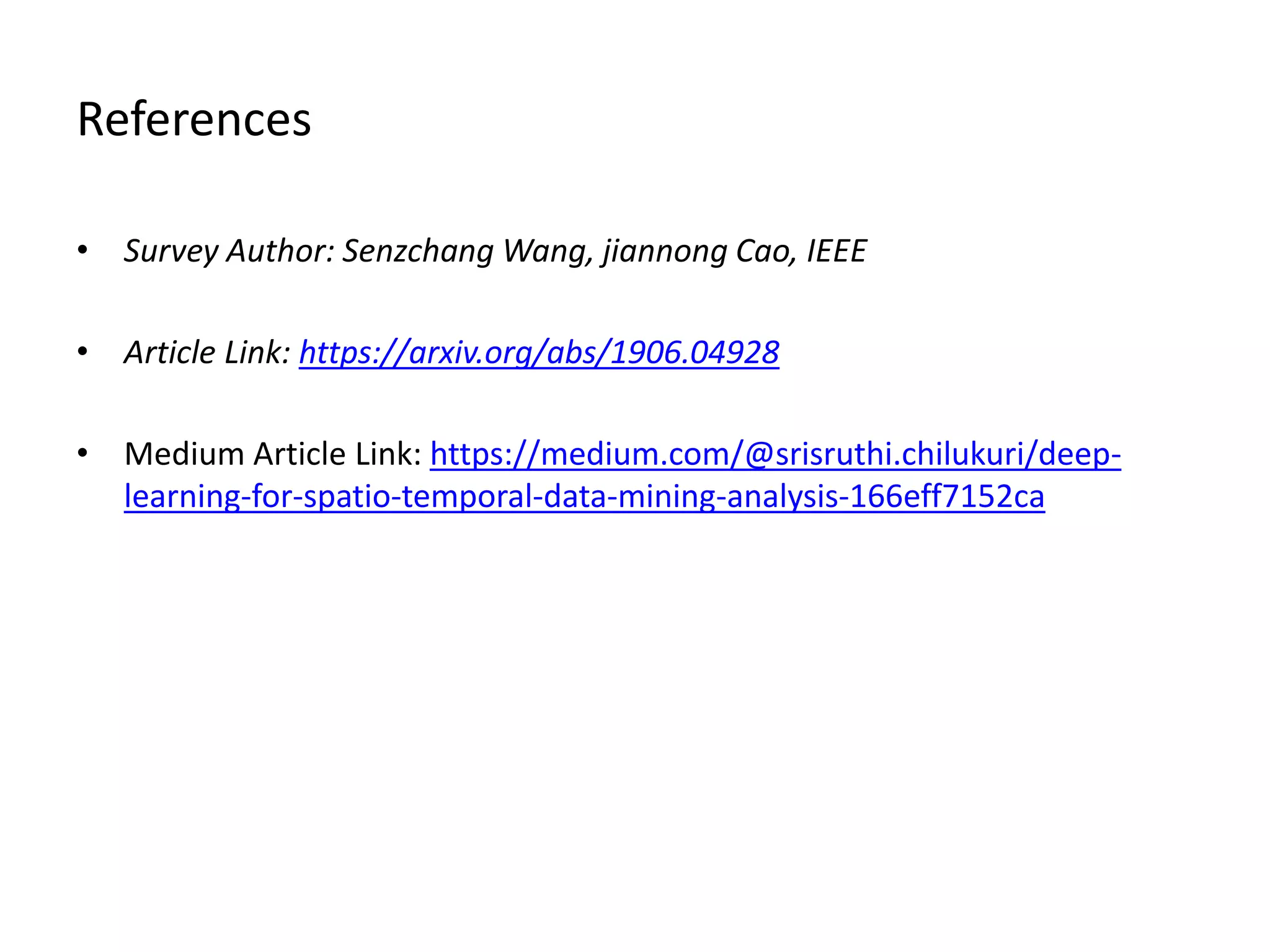 Spatio Temporal Data Mining Pptx