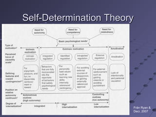 Self-Determination Theory and Person-centred care (PCC) | PPT