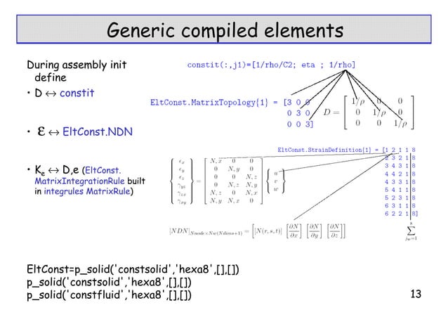 Structural Dynamics Toolbox and OpenFEM, a technical overview | PDF