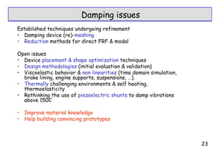 Structural Dynamics Toolbox and OpenFEM, a technical overview | PDF