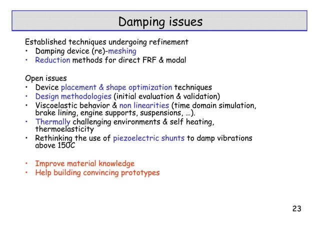 Structural Dynamics Toolbox and OpenFEM, a technical overview | PDF