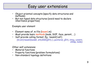 Structural Dynamics Toolbox and OpenFEM, a technical overview | PDF