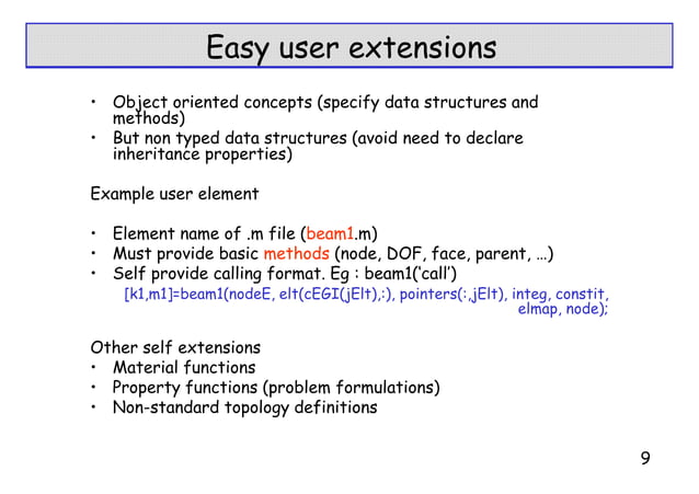 Structural Dynamics Toolbox and OpenFEM, a technical overview | PDF