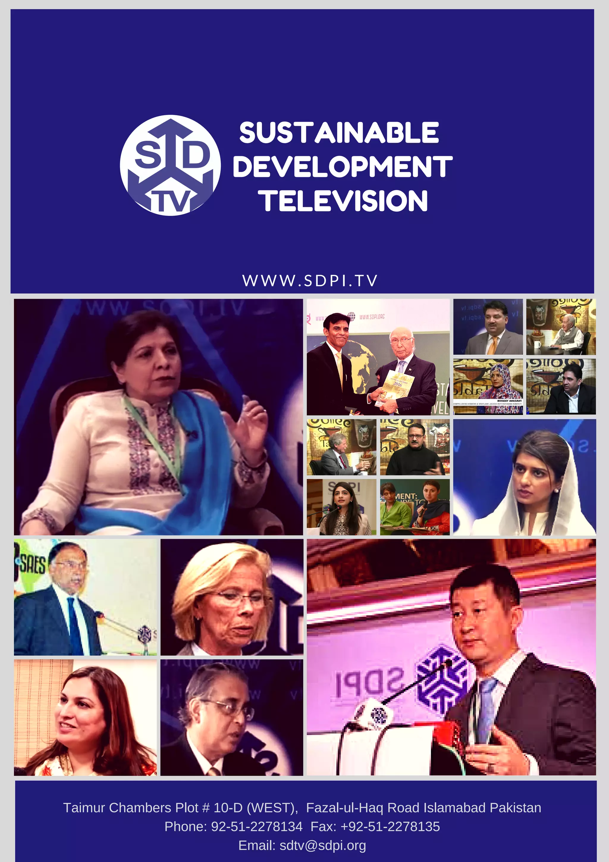 Sustainable Development Television -SDTV - Profile | PDF