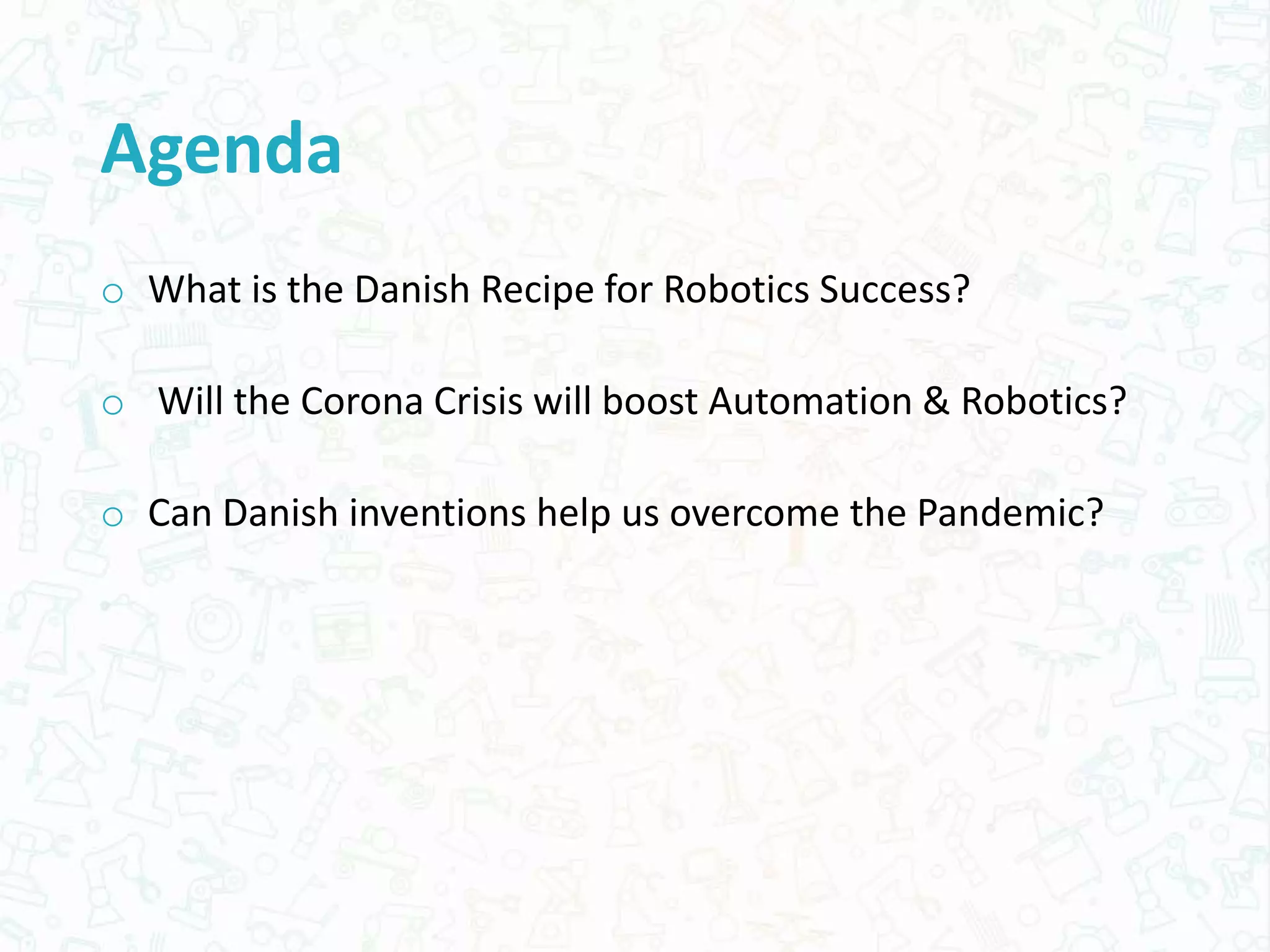Denmark, a Powerhouse of Robotics and Automation | PPTX