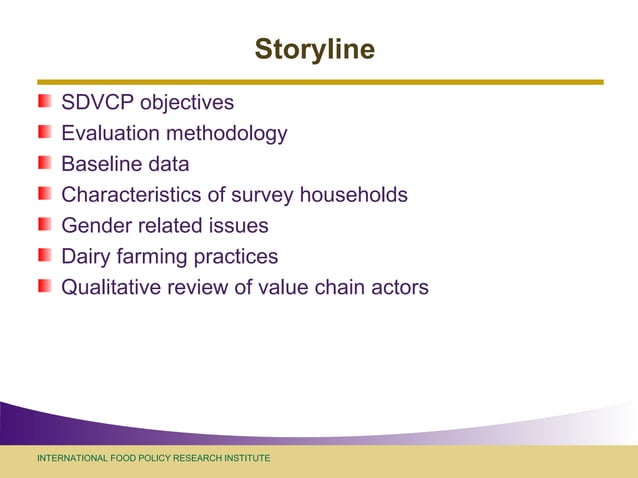 SDVC Project Evaluation Design_Establishing Two Counterfactuals | PPT