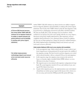 Storage Migration Made Simple | PDF