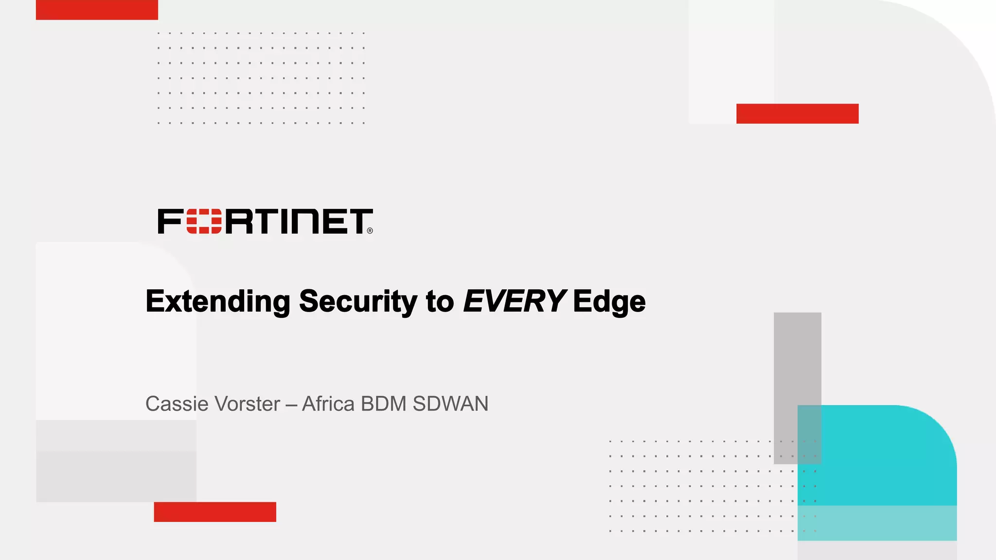 Extending Security to EVERY Edge | PPT