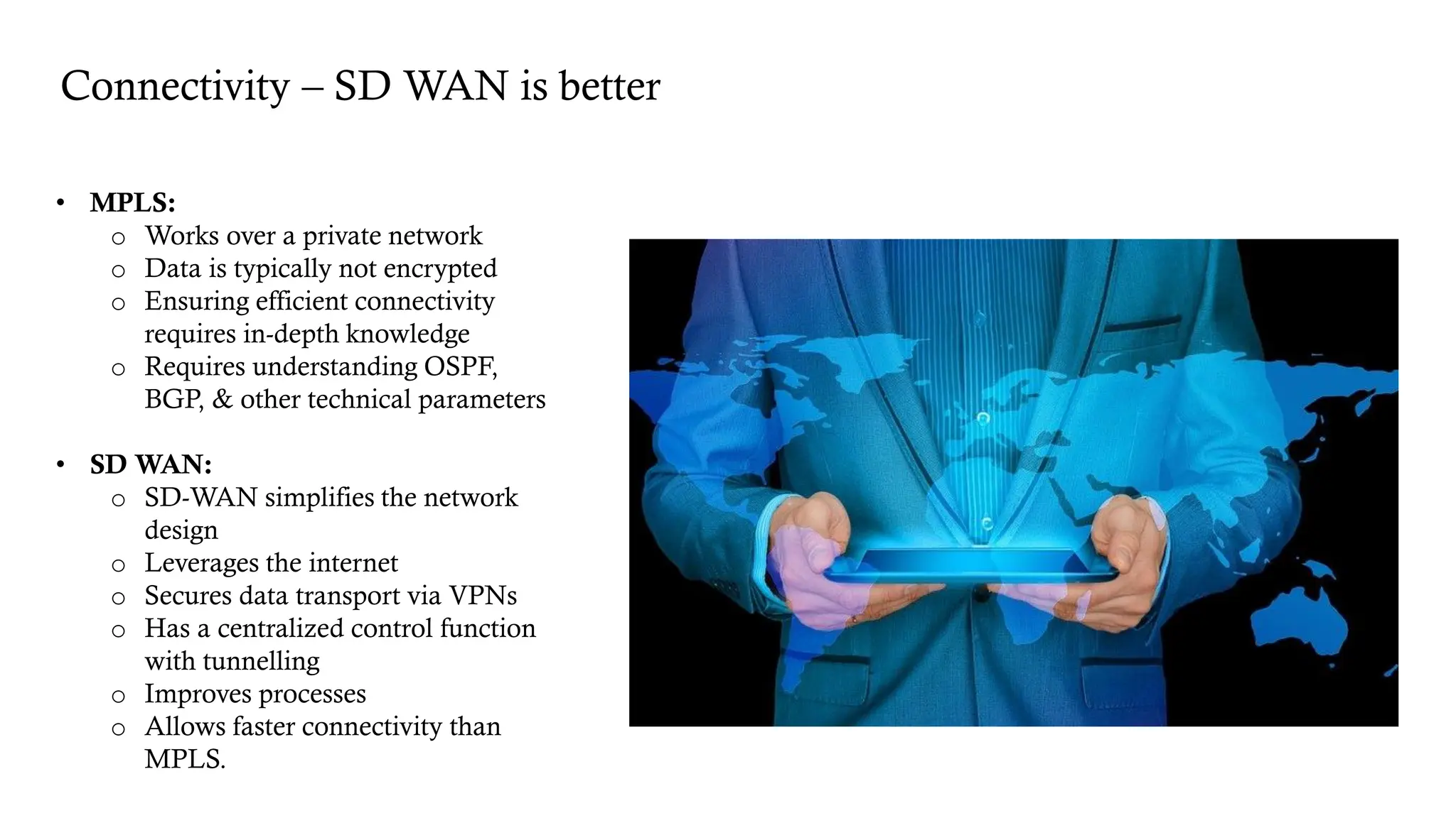 SDWAN-vs-MPLS Advantages and comparision PPT | PDF