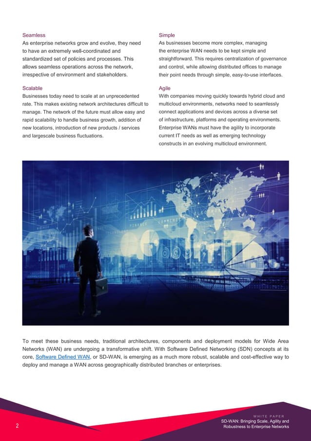 Sd wan scale agility robustness | PDF