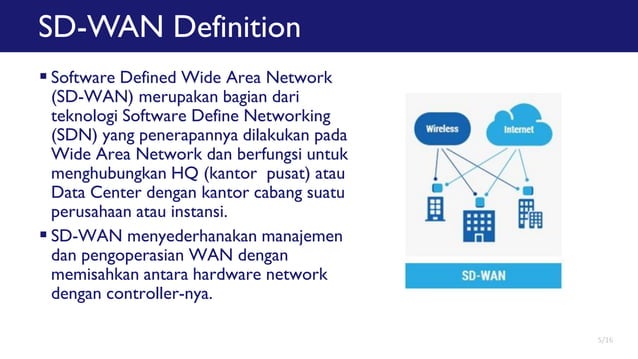 SD WAN Technology Overview | PDF