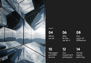 SD Wealth Advisory and Investment Philosophy | PDF