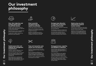 SD Wealth Advisory and Investment Philosophy | PDF