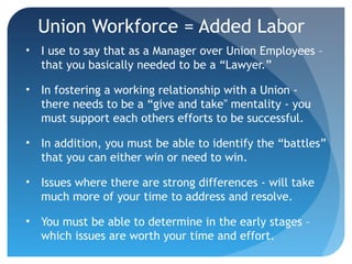 Working with Unions | PPT