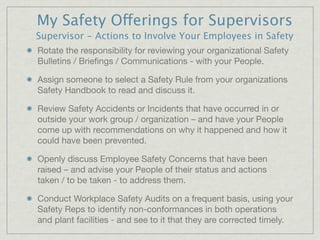 SDW Training - Supervisor Safety - Keynote Version | KEY