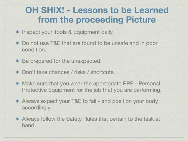 SDW Training - Supervisor Safety - Keynote Version | KEY