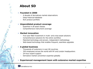 SDX EQ Presentation | PPT