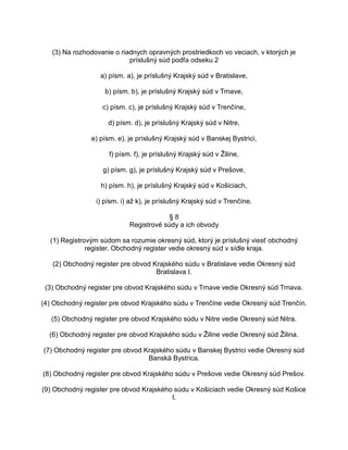 Súdy sídla a obvody | PDF