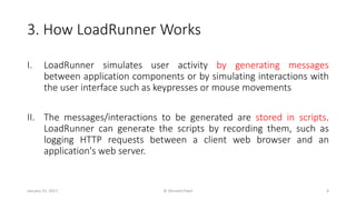 HP LoadRunner - What it is and How it works | PPTX | Computer Software and Applications | Computing