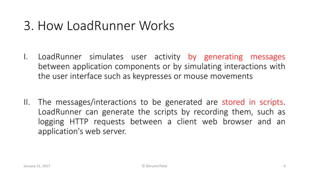 HP LoadRunner - What it is and How it works | PPTX | Computer Software and Applications | Computing