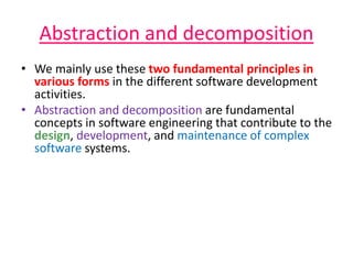 SPFTWARE ENGINEERING basics , definitions | PPT