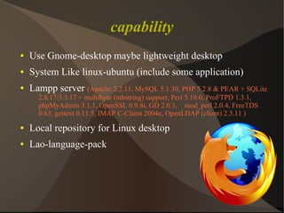 linux_distro | PDF | Operating Systems | Computer Software and Applications