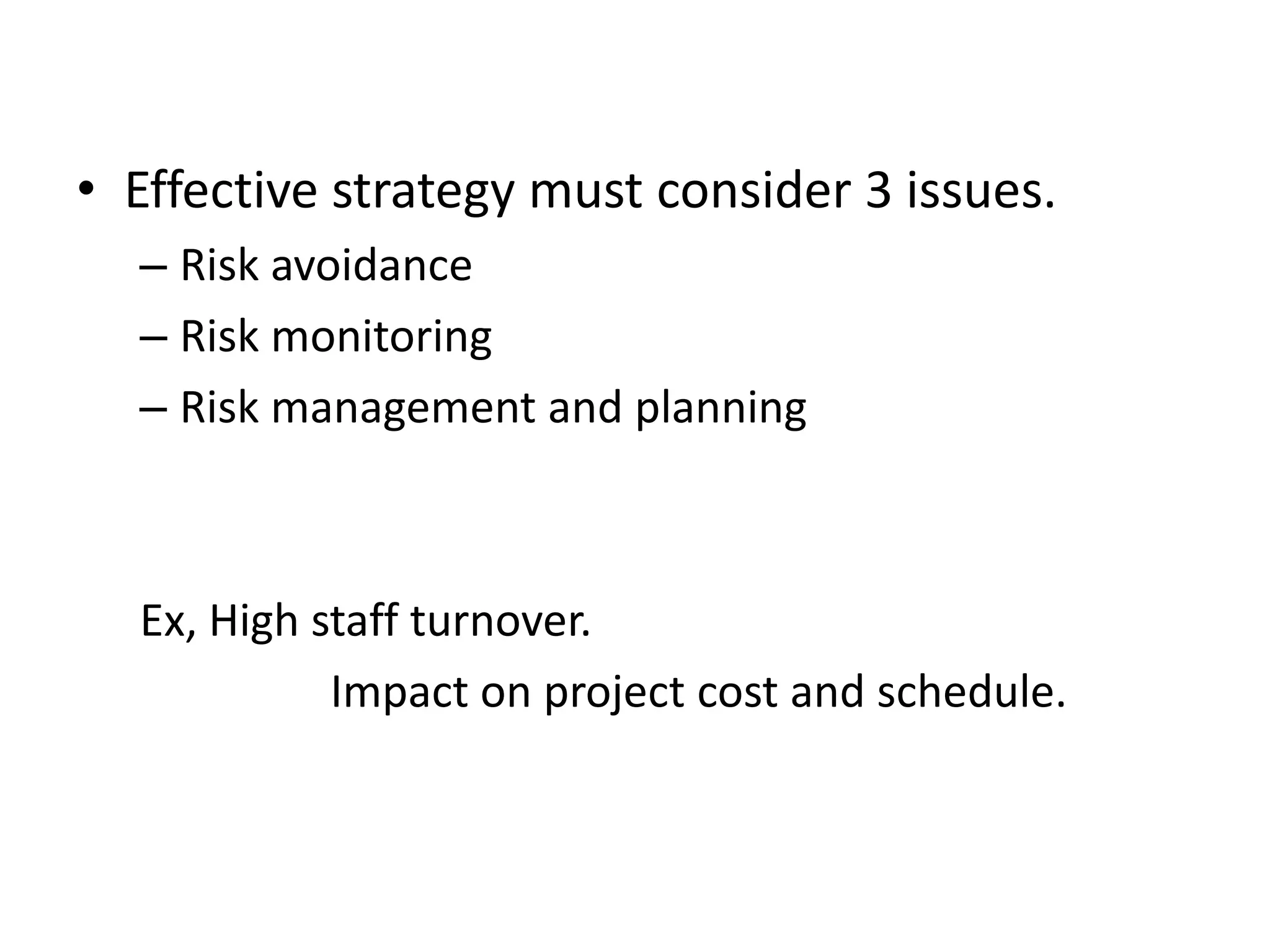 RMMM-Risk Management,Mitigation and Monitoring. | PPTX
