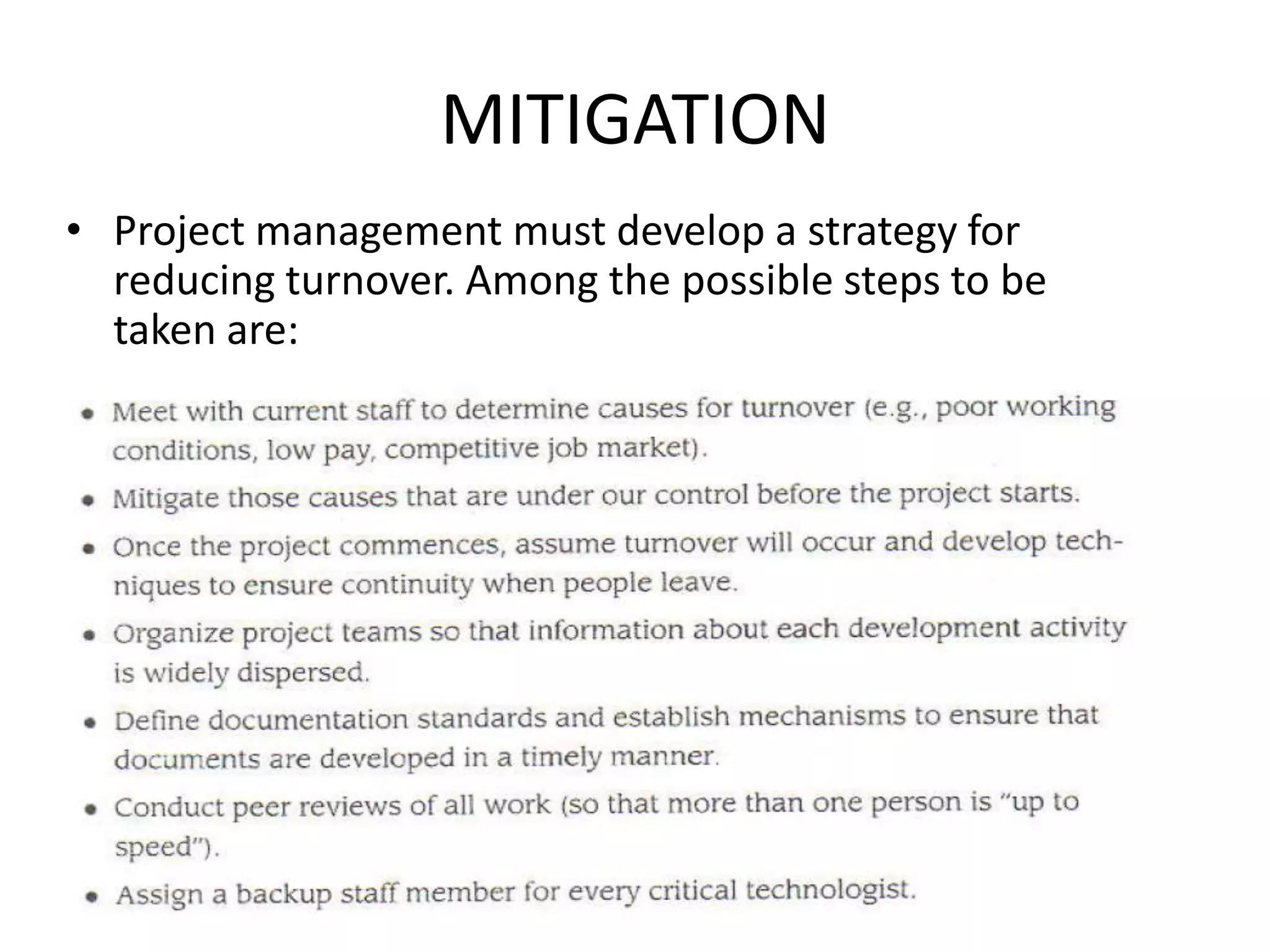 RMMM-Risk Management,Mitigation and Monitoring. | PPTX