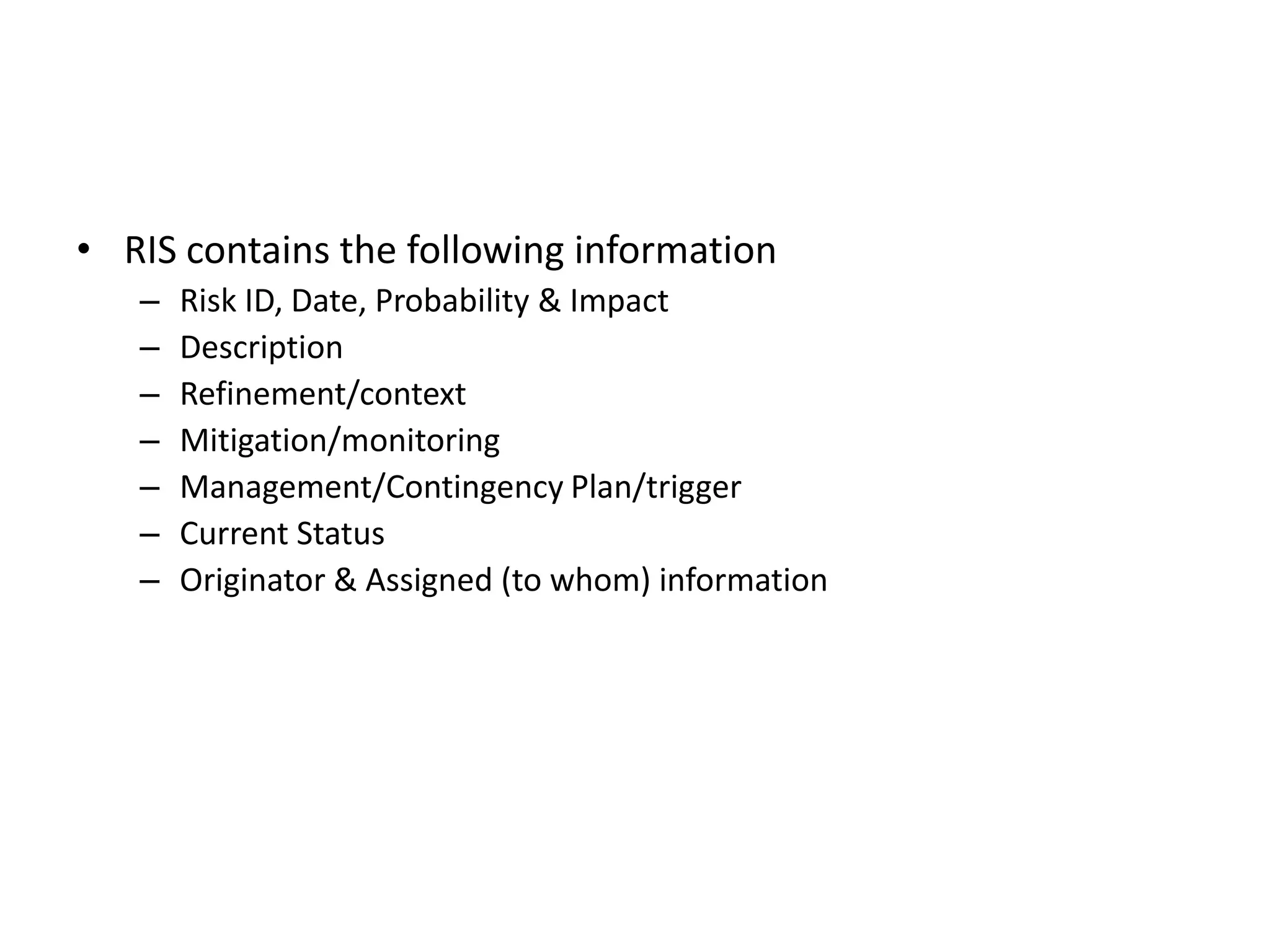 RMMM-Risk Management,Mitigation and Monitoring. | PPTX