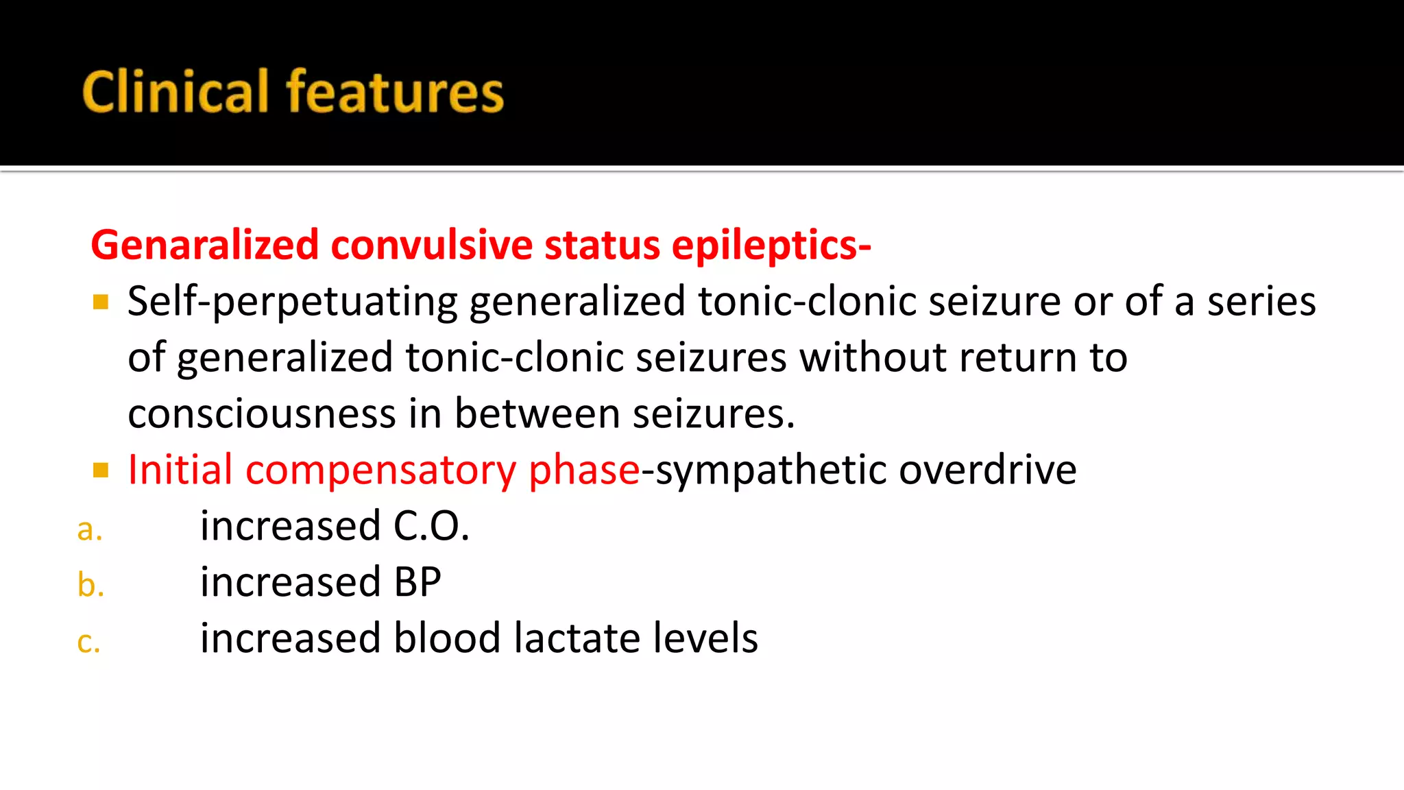status epilepticus... | PPTX