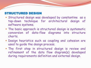 Designing Techniques in Software Engineering | PPTX
